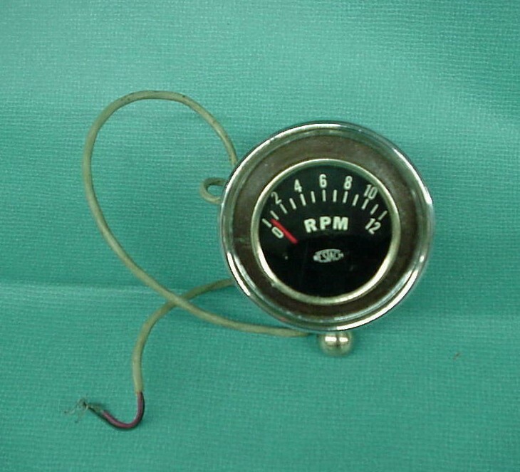 VINTAGE WESTACH TACH TACHOMETER 12,000 RPM HOT RAT ROD GASSER FORD ...