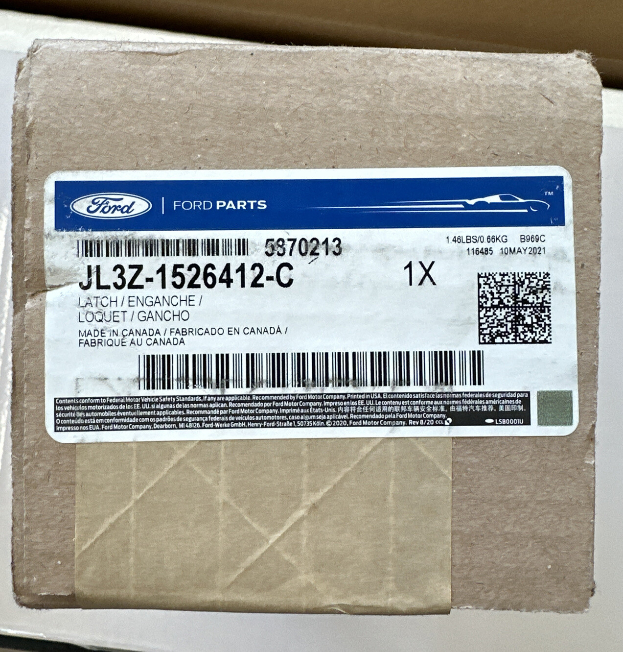 Genuine Ford Lock Assembly - Door JL3Z-1526412-C | eBay