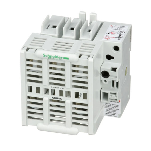 Schneider Electric Disconnect Fusible 30A 600V Switch (GS1DU3) for sale ...