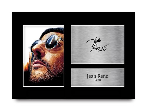 John Reno Leon Gift Idea Signed Autograph A4 Picture Print to Movie ...