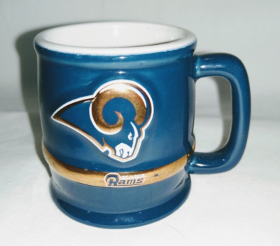 Los Angeles Rams Shot Glass Ceramic NFL Football Mini Mug Stein 2" | eBay