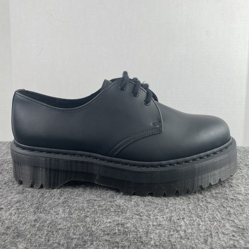 Dr. Martens V 1461 Quad Mono Men's Oxford Shoes Sz 12 Black Leather ...
