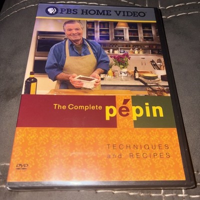 The Complete Pepin - Techniques Recipes - KQED PBS DVD 2007 2-Disc Set ...
