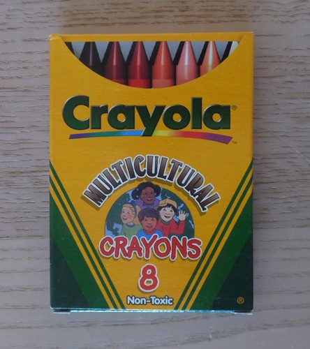 Crayola Multicultural Crayons, 8 CT Pack, New, 2000. | eBay