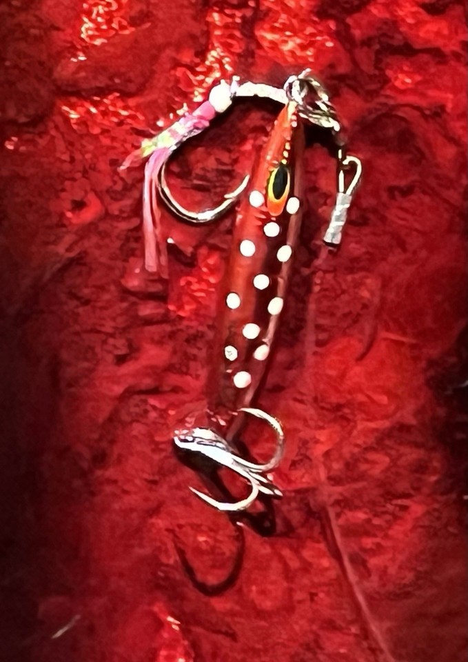 NEW ! 400g BLUEFIN TUNA KNIFE JIGS - Eddie Bomb Heavy Bft Vertical Flat ...