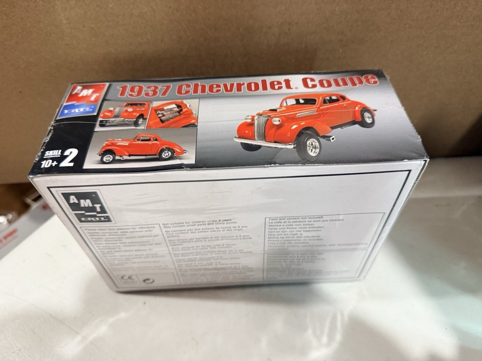 Amt Factory Sealed 37 Chevy Coupe 1/25 Model Kit | eBay