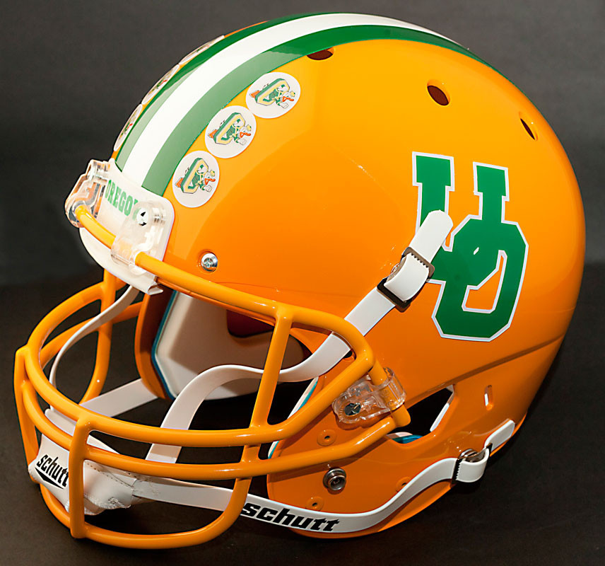 Oregon Mini Helmets Joey Harrington Signed OREGON DUCKS RIDDELL Mini