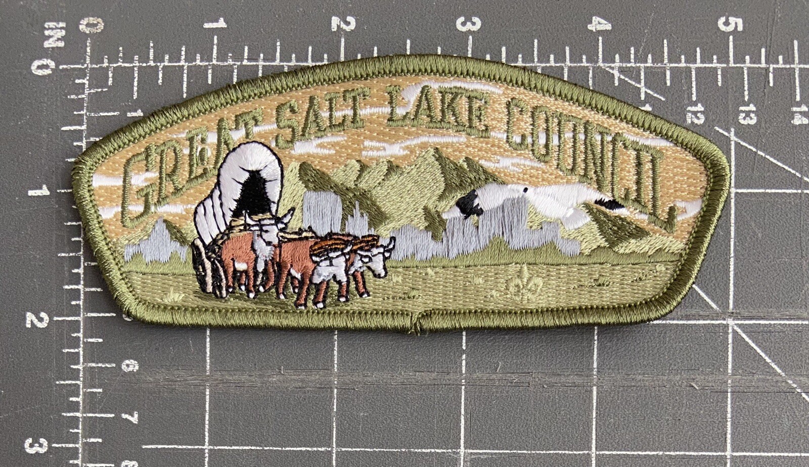 Great Salt Lake Council GSLC Shoulder Patch Strip BSA Boy Scouts ...