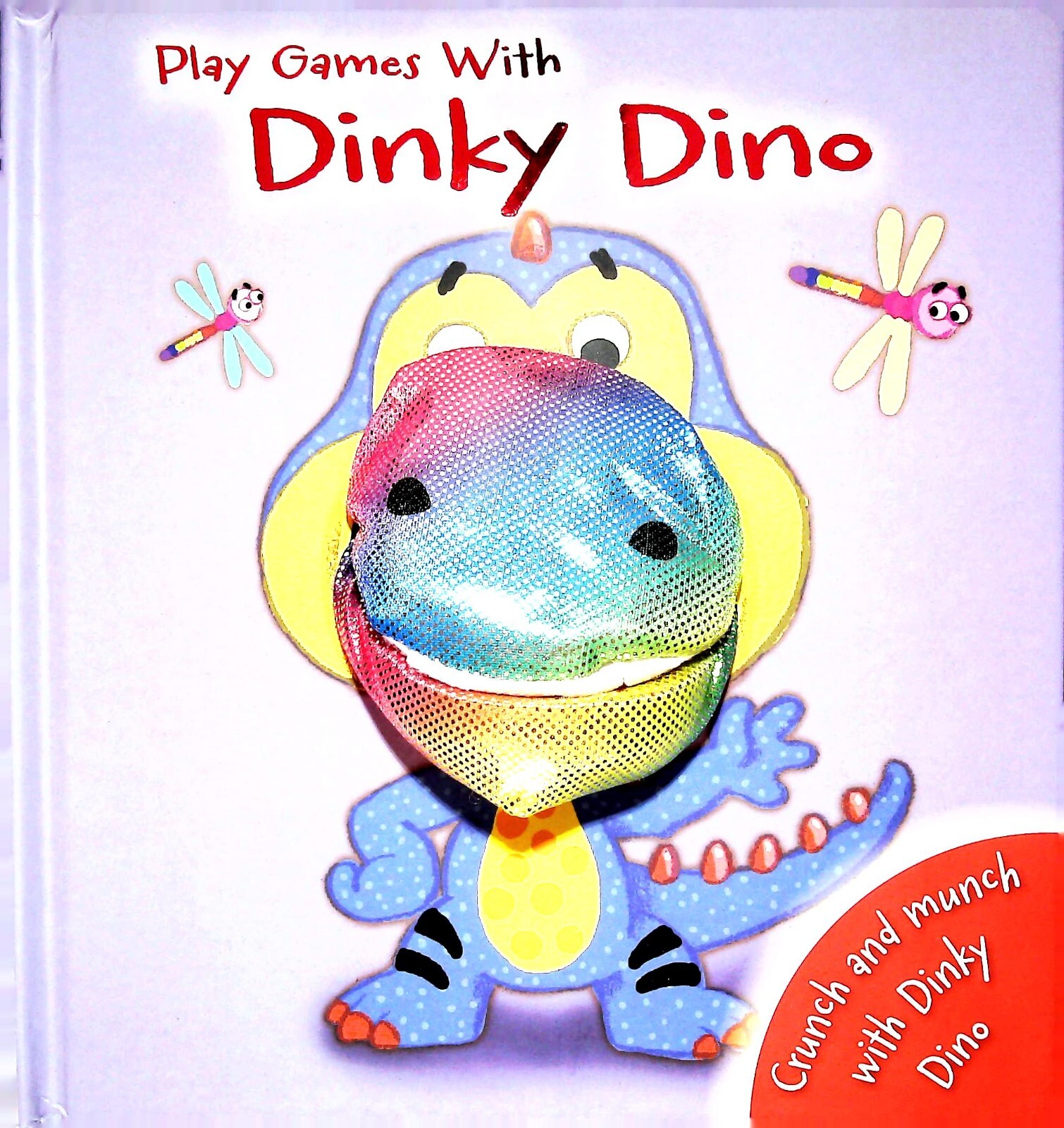 DINOSAUR Children's HAND PUPPET BOOK Play Games with Dinky Dino age 3 ...
