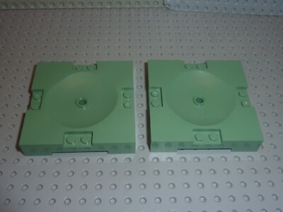 2 x LEGO SandGreen Sports Field Section 8 x 8 Ref 30492 Set 3431 | eBay