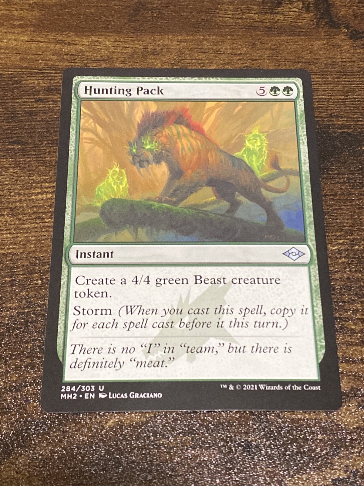 Hunting Pack Modern Horizons 2 284/303 MTG Magic The Gathering D5549 ...