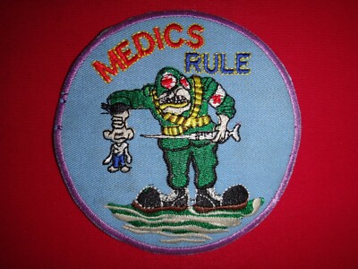 US Army MEDIC'S RULE Novelty Patch | eBay
