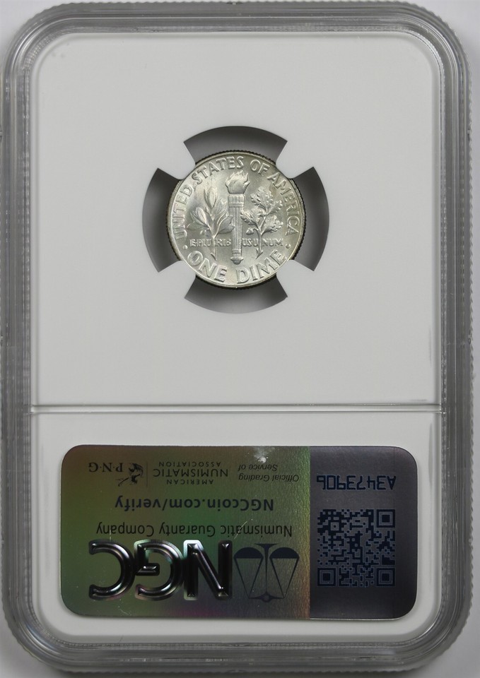 1946 10C NGC MS 66 FT Full Torch Roosevelt Dime | eBay