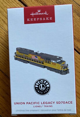 2024 Hallmark Lionel Trains UNION PACIFIC LEGACY SD70ACE Ornament ...