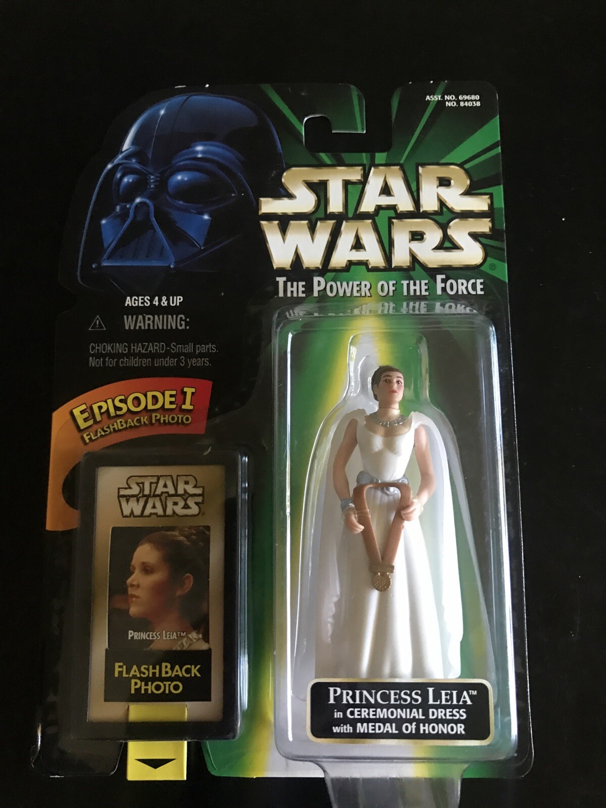STAR WARS POWER OF THE FORCE PRINCESS LEIA Flashback Photo (Hasbro ...