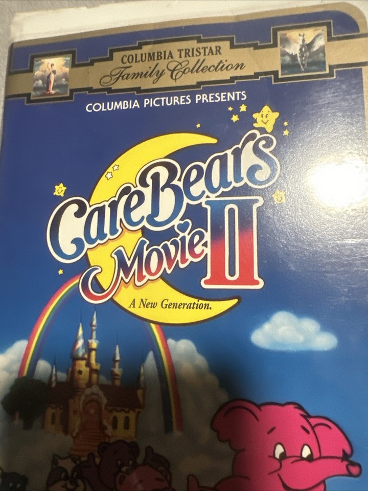 Columbia Tristar Family Collection CareBears Movie 2 VHS Tape A New ...