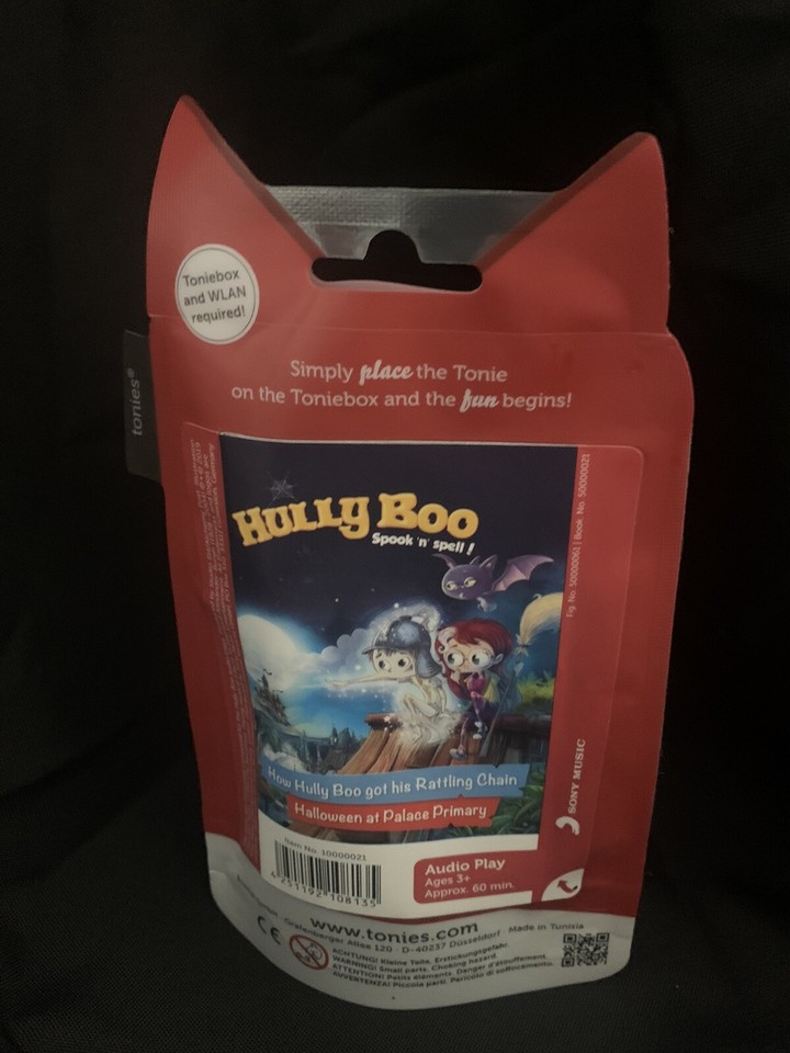 🇬🇧 Tonies Hully Boo Spook N Spell Rattling Chains UK Ghost Discontinued ...