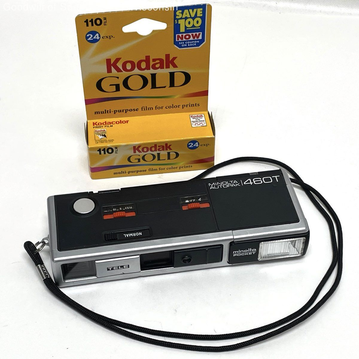 Minolta Autopak 460T Vintage Pocket Camera w/ Sealed Film (Expired ...