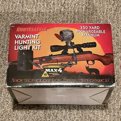 Optronics Nightblaster Varmint Hunting Light Kit 350 Yard Spot Beam ...