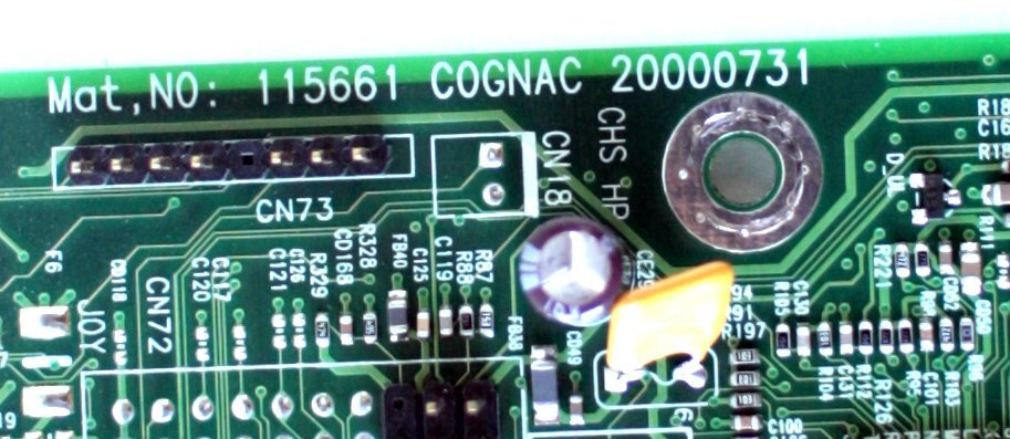 Motherboard, trigem cognac 115661 20000731, skt 370, 3x pci, v/a/s/p/g ...