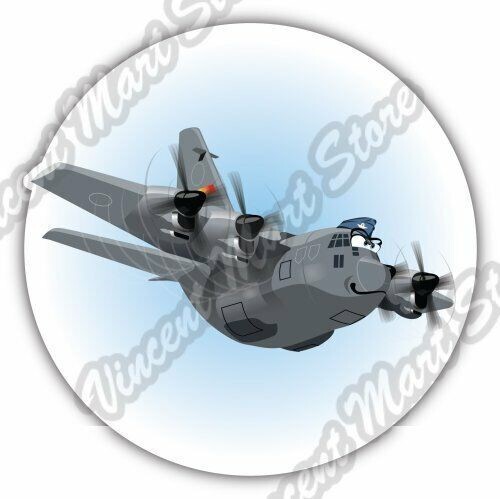 Plane Airplane Jet Aircraft Pilot Car Bumper Window Vinyl Sticker Decal ...
