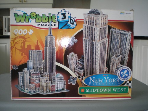Wrebbit puzz 3D Puzzle New York Collection Midtown West, 900 pcs | eBay
