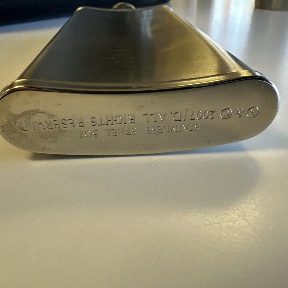 JACK DANIELS Old No 7 Tennessee Whiskey Flask Stainless Steel 5 Oz ...