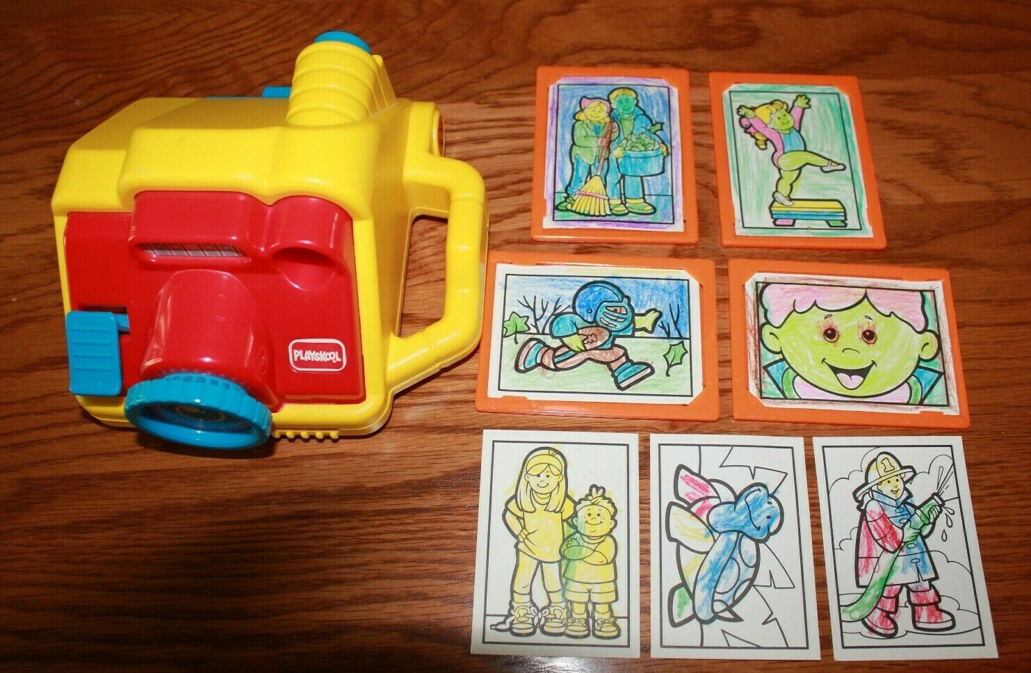 1994 Playskool Pop n' Shoot Toy Camera Pictures Polaroid with Photo ...