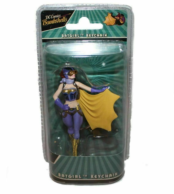 DC Comics Bombshells Collector Series Batgirl Keychain Figurine for ...