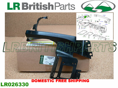 GENUINE LAND ROVER REAR BUMPER MOUNT BRACKET RANGE ROVER EVOQUE RH NEW ...