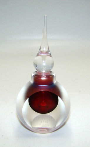 Vandermark Art Glass Perfume Bottle 1993 | eBay