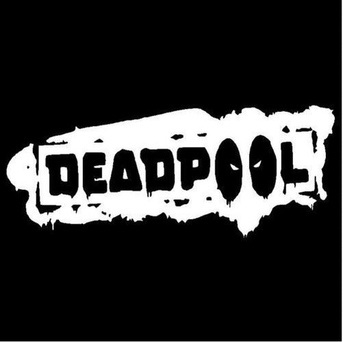 Deadpool Vinyl Decal Car Truck Window Sticker Comic Superhero Marvel ...