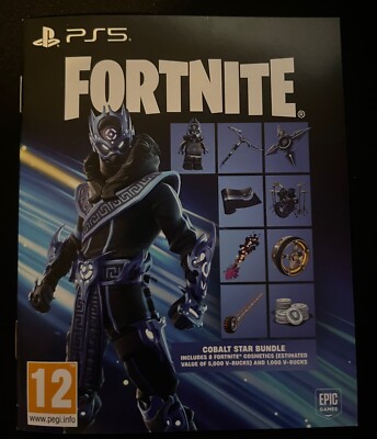 Fortnite Cobalt Star Bundle inkl 1000 V-Bucks - Download Code für PS5 ...