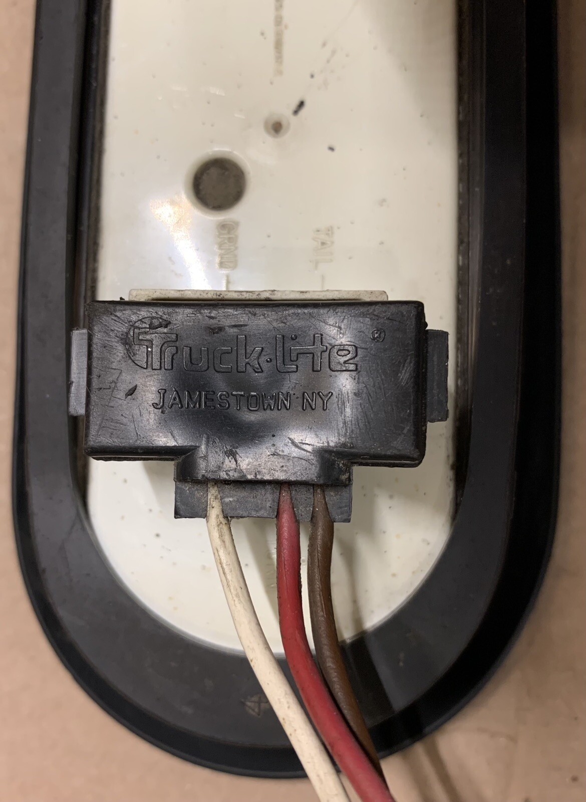 TRUCKLITE MODEL 60 TAIL LIGHT, WHITE LIGHT | eBay