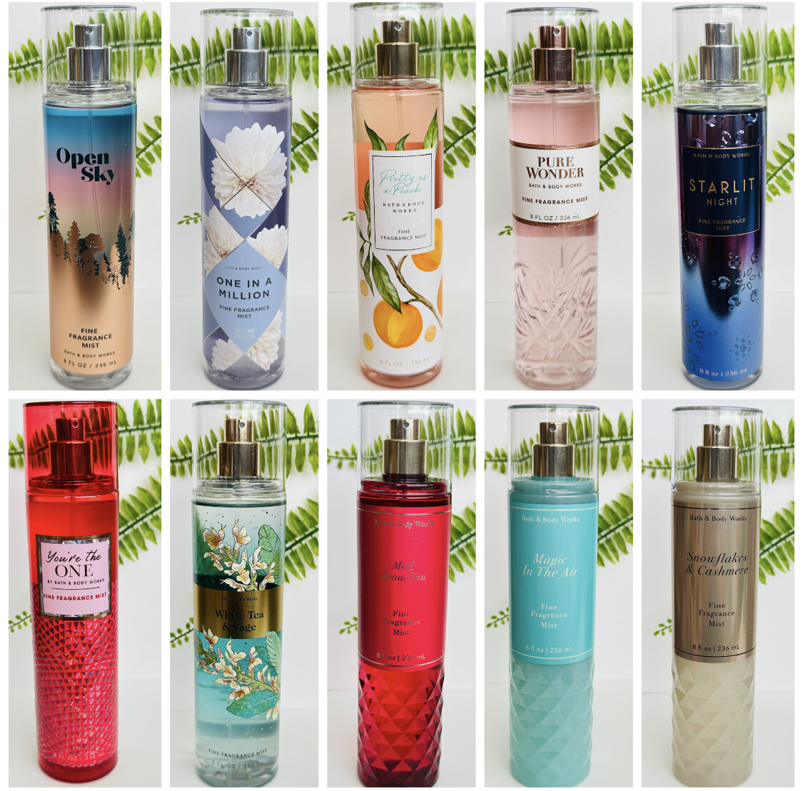 BATH & BODY WORKS FRAGRANCE MIST SPRAY 8 oz each (Choose Your Scent) | eBay