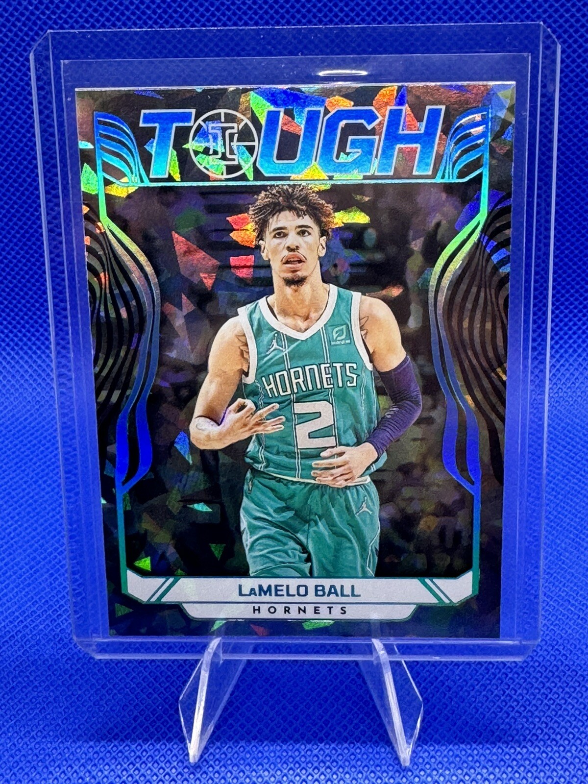 LaMelo Ball Tough 2021-22 Panini Illusions Cracked Ice Case Hit SP ...