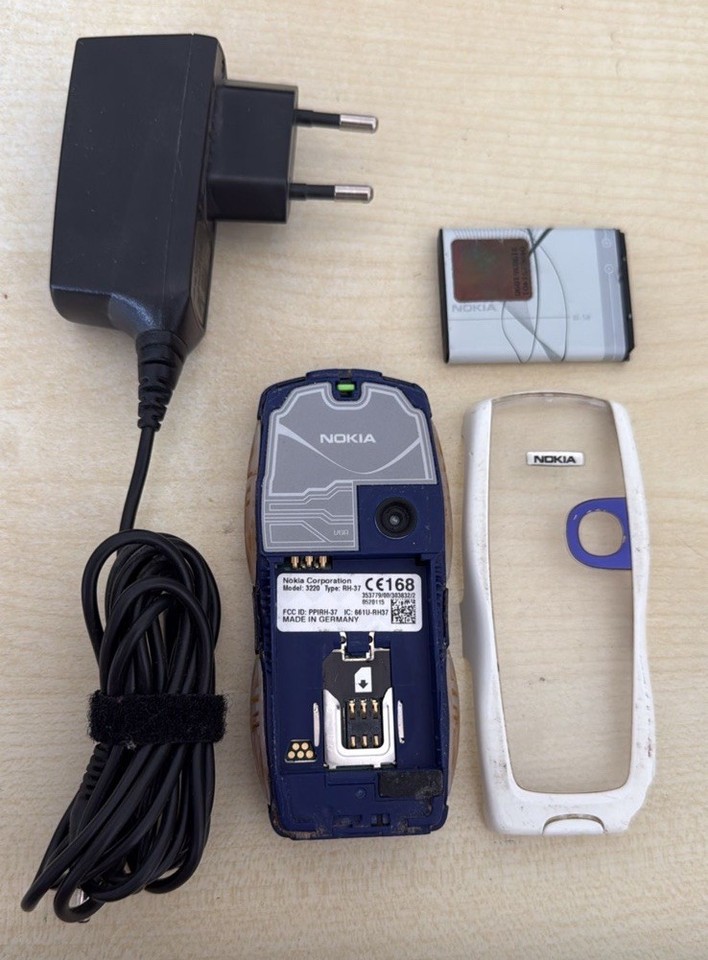 Nokia 3220 Black (Ohne Simlock) 3BAND Kamera Nokia Garantie Geprüft ...