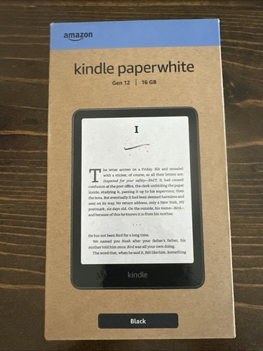 Amazon Kindle Paperwhite 12th Generation 7" 16GB, Black | eBay