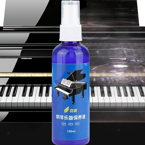 Piano Cleaner Spray 100ml Care Cleaning Portable High Gloss for Pianos ...