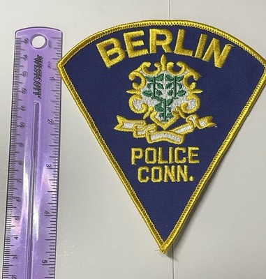 Connecticut Berlin Police Vtg Patch | eBay