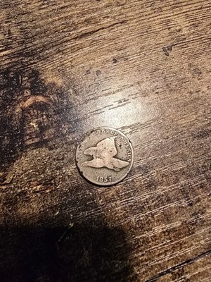 1857 Flying Eagle Cent United States Copper Coin | eBay