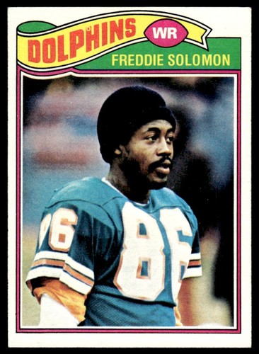1977 Topps Freddie Solomon Miami Dolphins #54 | eBay