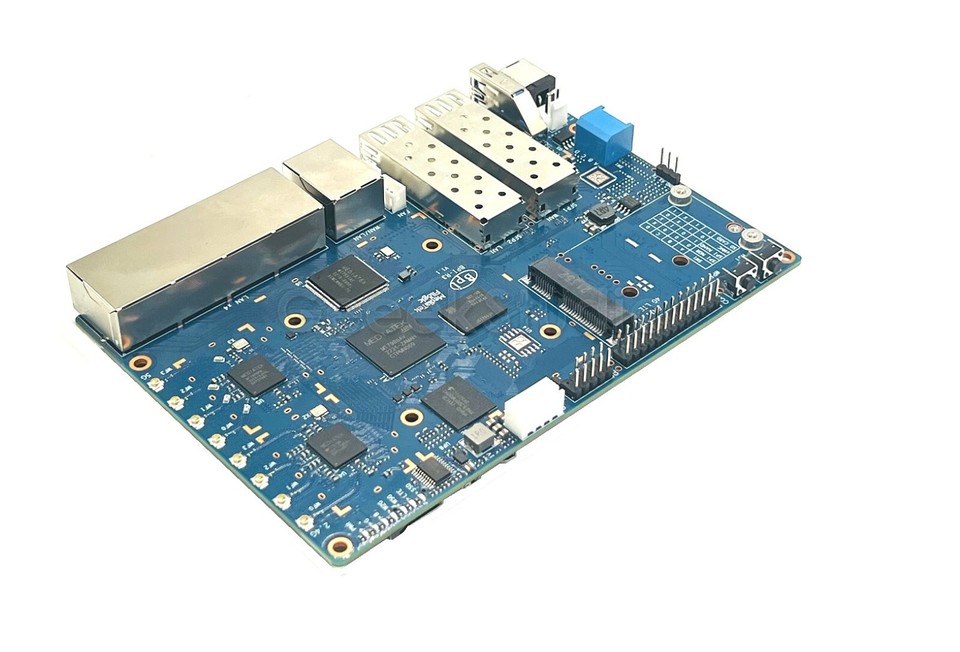 Banana Pi BPI R3 Router Board With MediaTek MT7986 Quad Core 2G DDR RAM ...