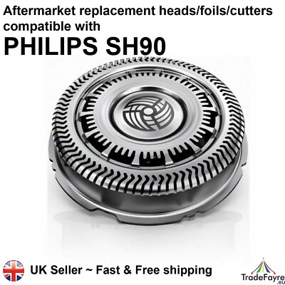 SH90 AFTERMARKET SHAVER HEADS COMPATIBLE WITH PHILIPS SH90 FOILS ...