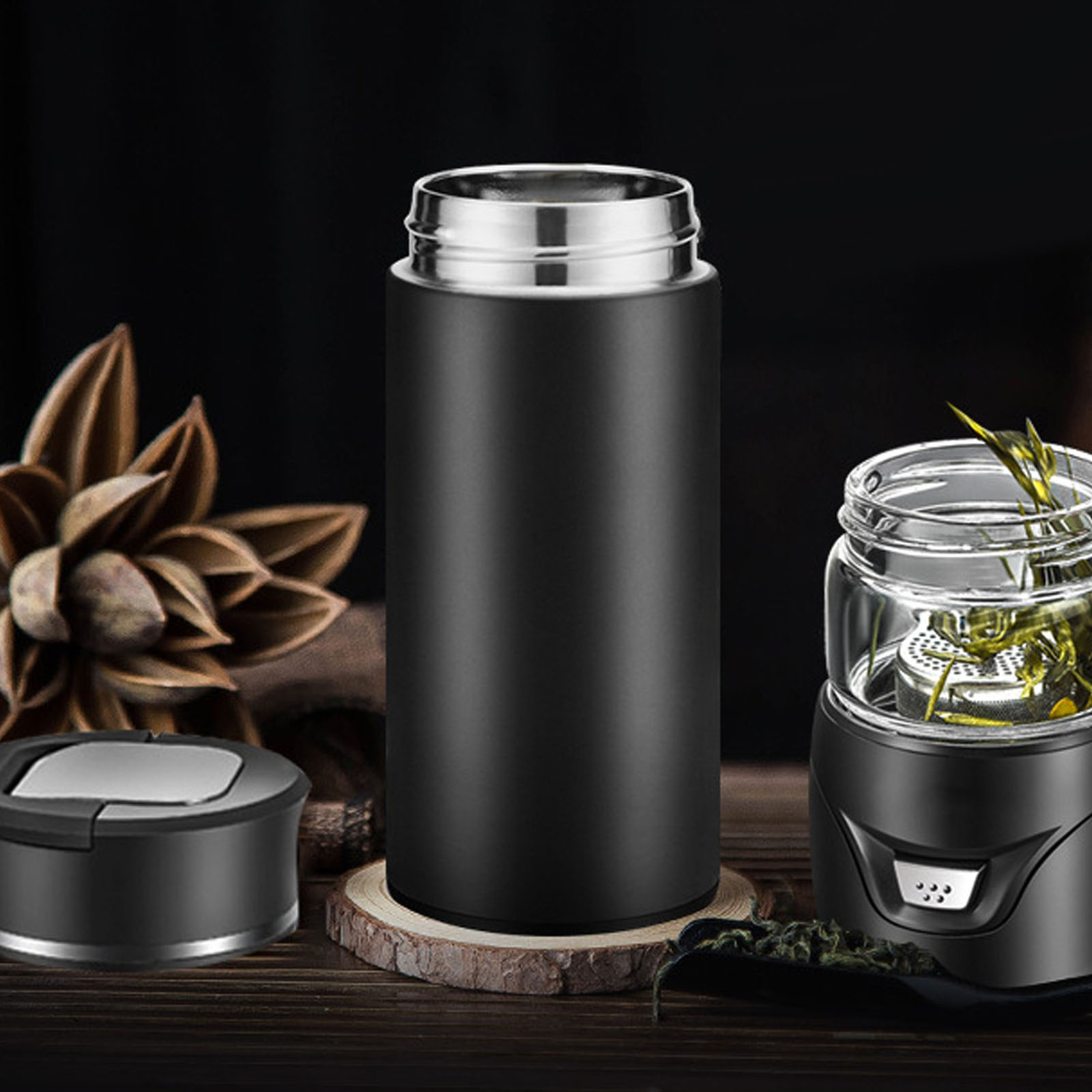 Bouteille De Thé à Thé Isolé à Double Couche En Acier Inoxydable | eBay