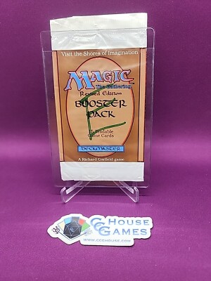 MTG Empty Summer Edgar Booster Pack Wrapper Revised W/ Provenance ...
