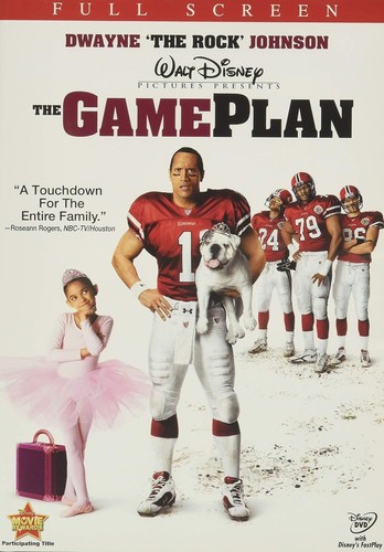 The Game Plan ~ DVD 2008 FS ~ Dwayne "The Rock" Johnson 786936747362 | eBay