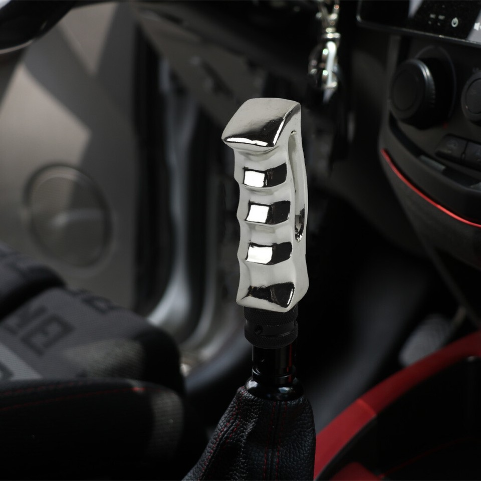 JDM Universal Slotted Pistol Grip Handle Manual Gear Stick Shift Knob ...