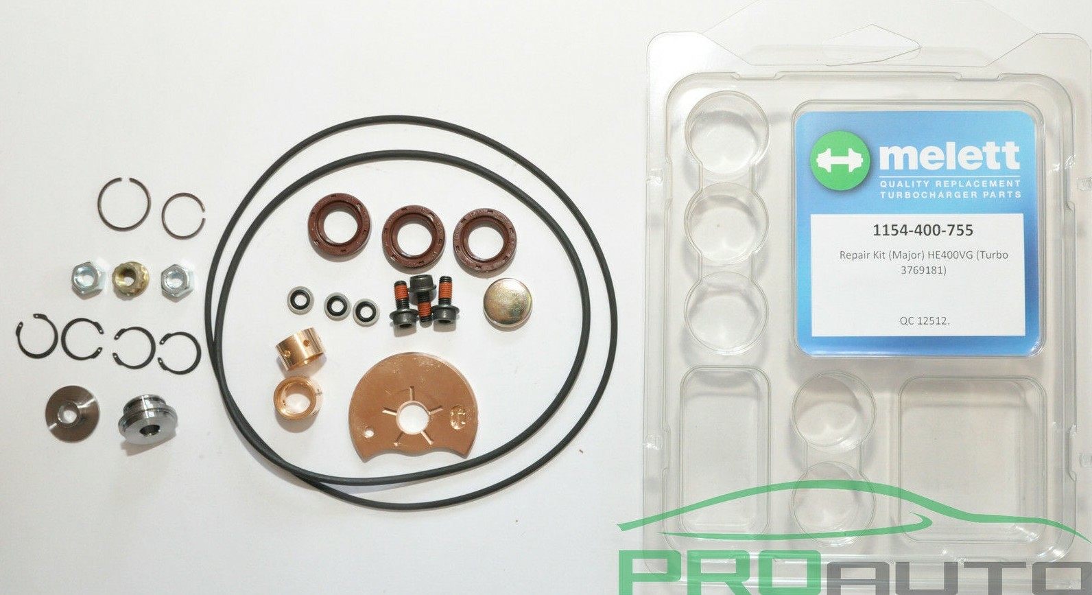 MELETT TURBOCHARGER TURBO REBUILD REPAIR KIT FOR. HOLSET HE400VG ...