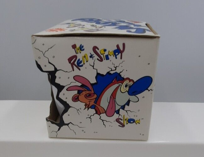 The Ren & Stimpy Show Nickelodeon 8 Oz Smashed Coffee Mug Cup Dakin ...